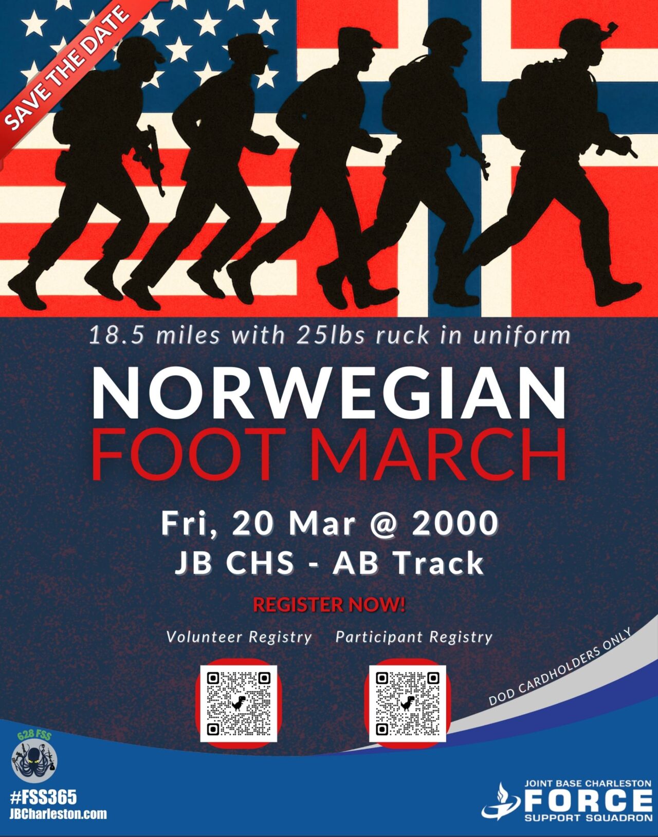 Norwegian Foot March | Joint Base Charleston